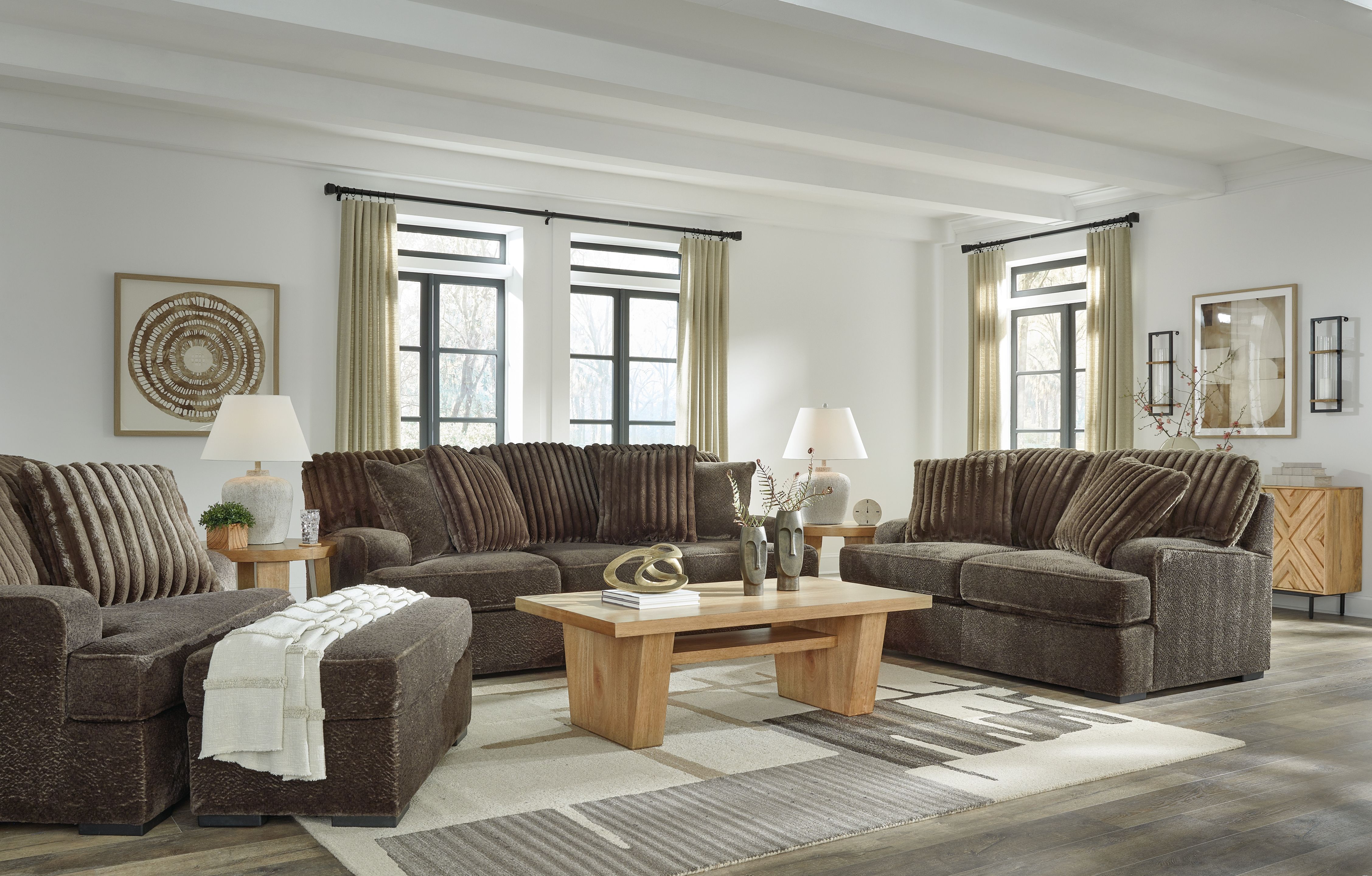 Chocolate living room furniture store