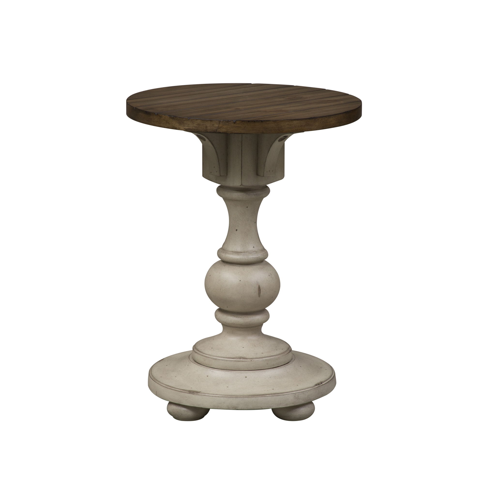 Liberty Furniture Morgan Creek Chair Side Table White FurnitureDepotOhio